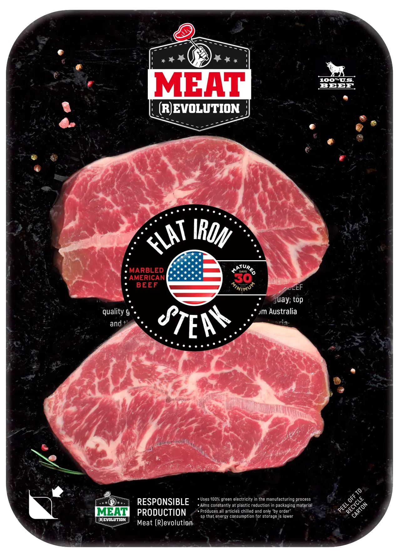 Black Angus Flat Iron Steak | Price | Meat (R)evolution – MeatRevolution